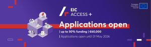 EIC ACCESS+ Open call: Eligibility criteria - EIC Access+
