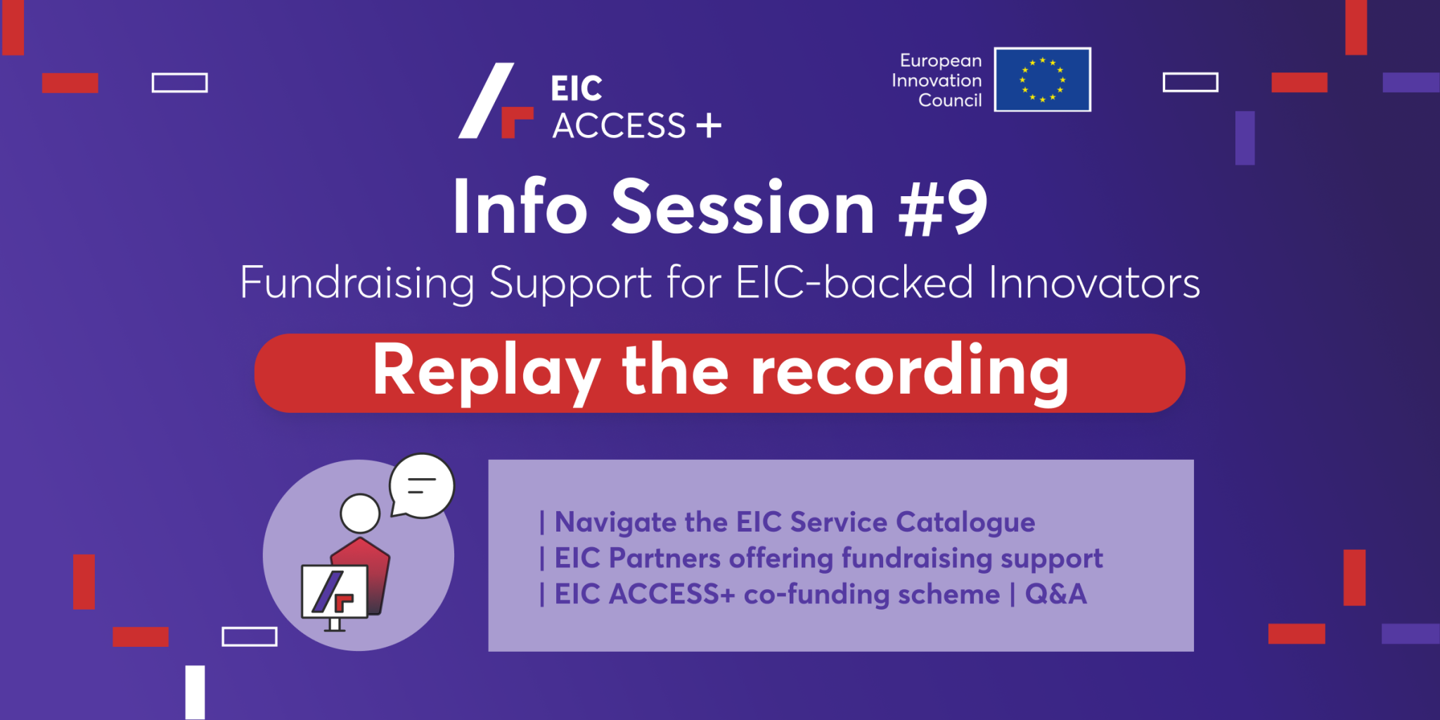 Info Session #9: Recording available - EIC Access+